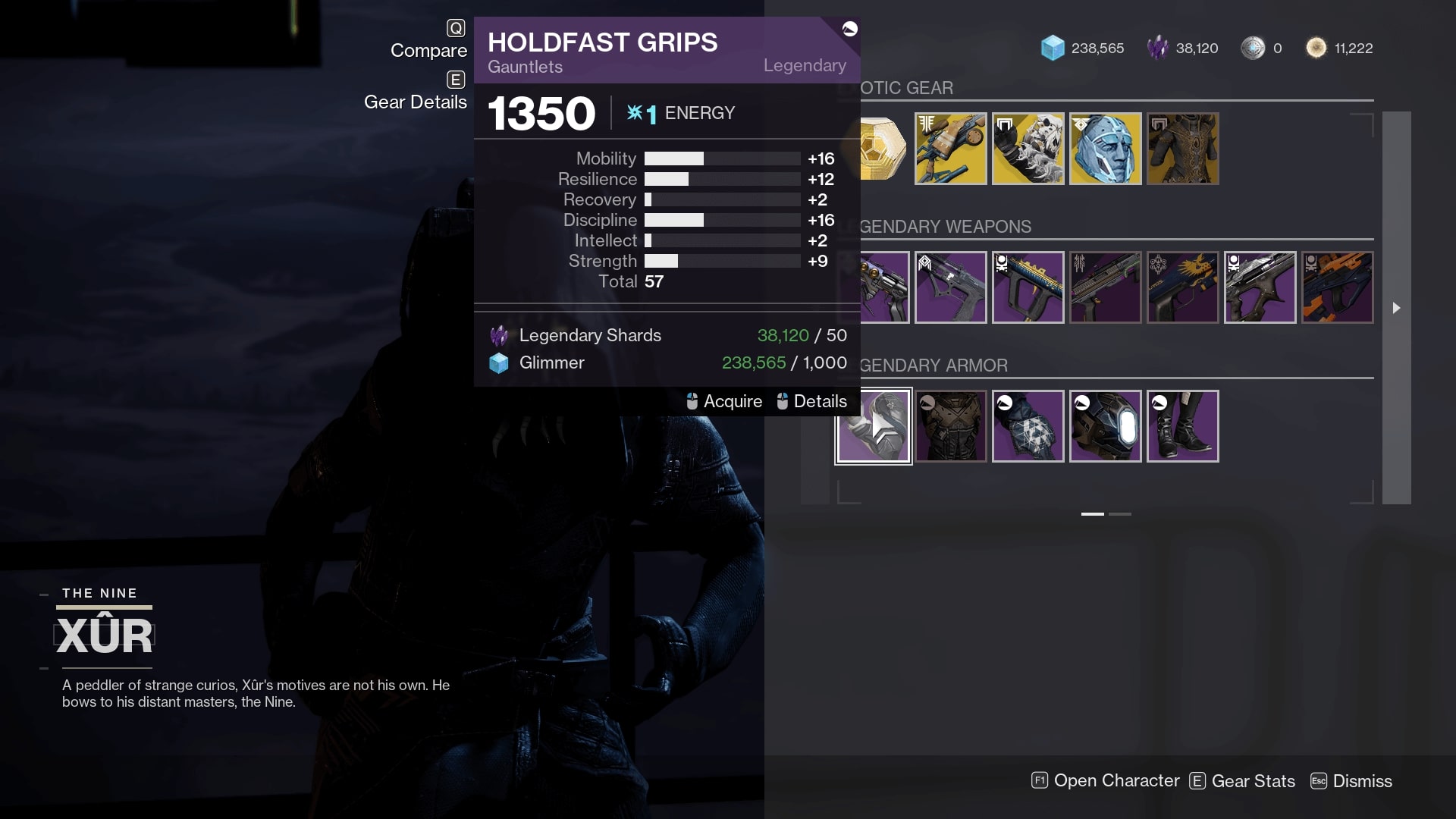 Where Is Xur Today In Destiny 2? Location And Exotic Inventory ...