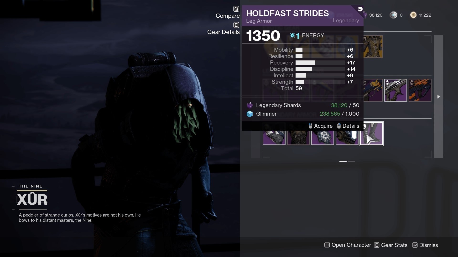 Where Is Xur Today In Destiny 2? Location And Exotic Inventory ...