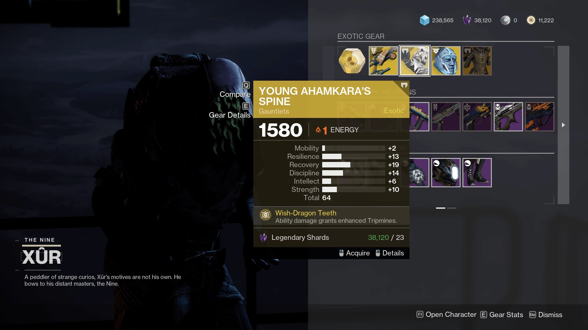 Where Is Xur Today In Destiny 2? Location And Exotic Inventory ...