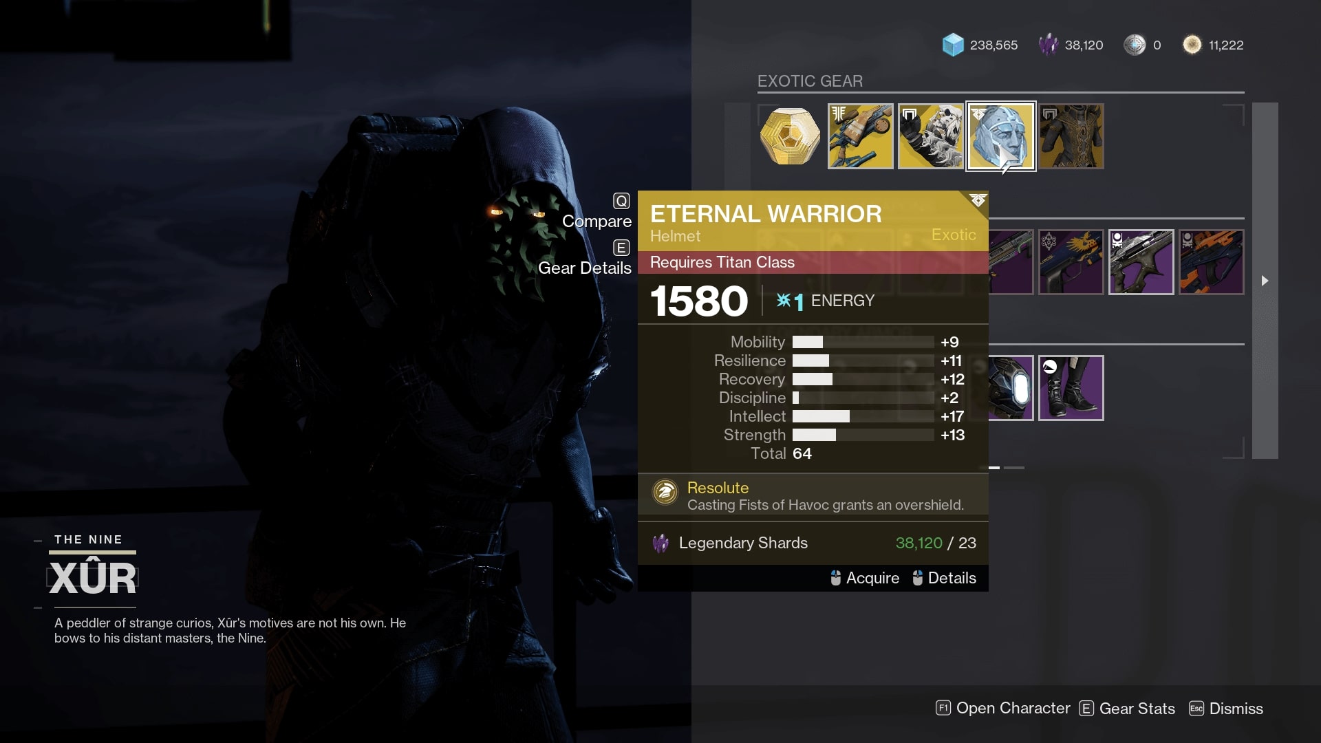 Where Is Xur Today In Destiny 2? Location And Exotic Inventory ...