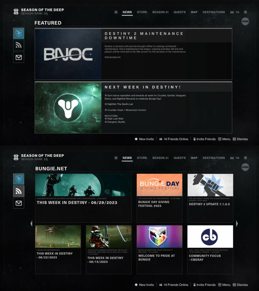 Bungie Responds to Destiny 2 Community's Requests for In-Game Mailbox ...