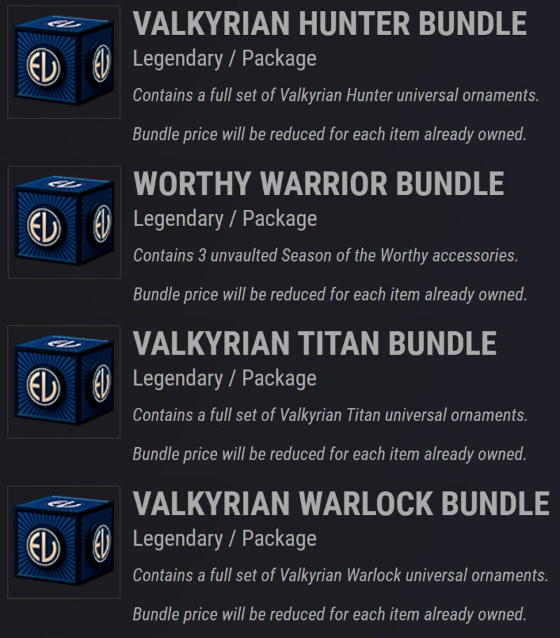 Destiny 2 Season 22 Datamine Hints At Old Seasonal Armor Ornaments ...