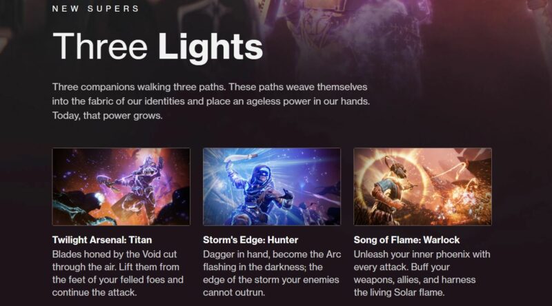 Bungie Addresses Destiny 2 The Final Shape's New Super Names Mix-Up
