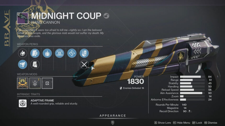 Destiny 2: All Into The Light Weapons Perk Pools Detailed