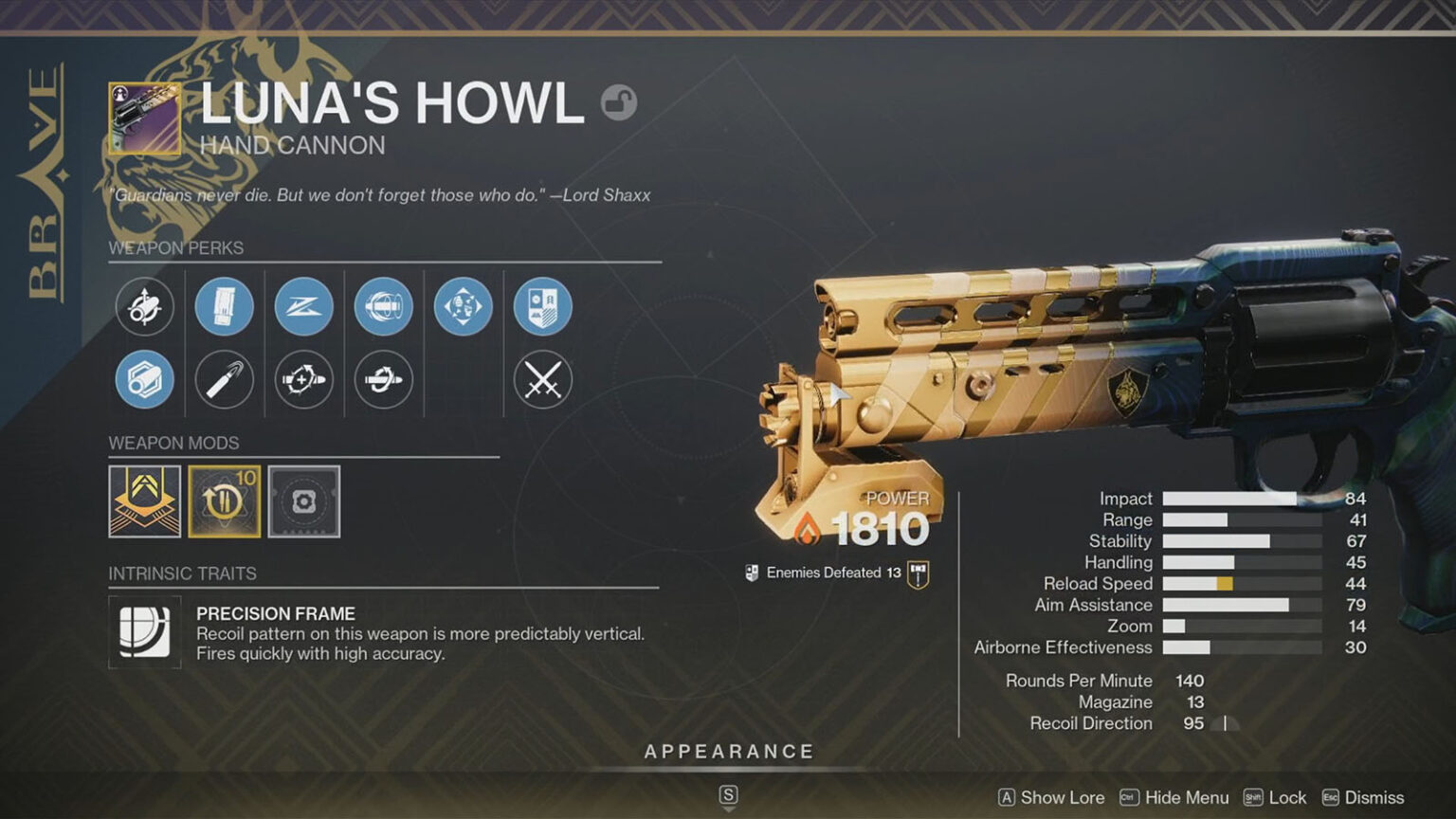 Destiny 2: All Into The Light Weapons Perk Pools Detailed