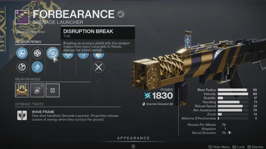 Destiny 2: All Into The Light Weapons Perk Pools Detailed