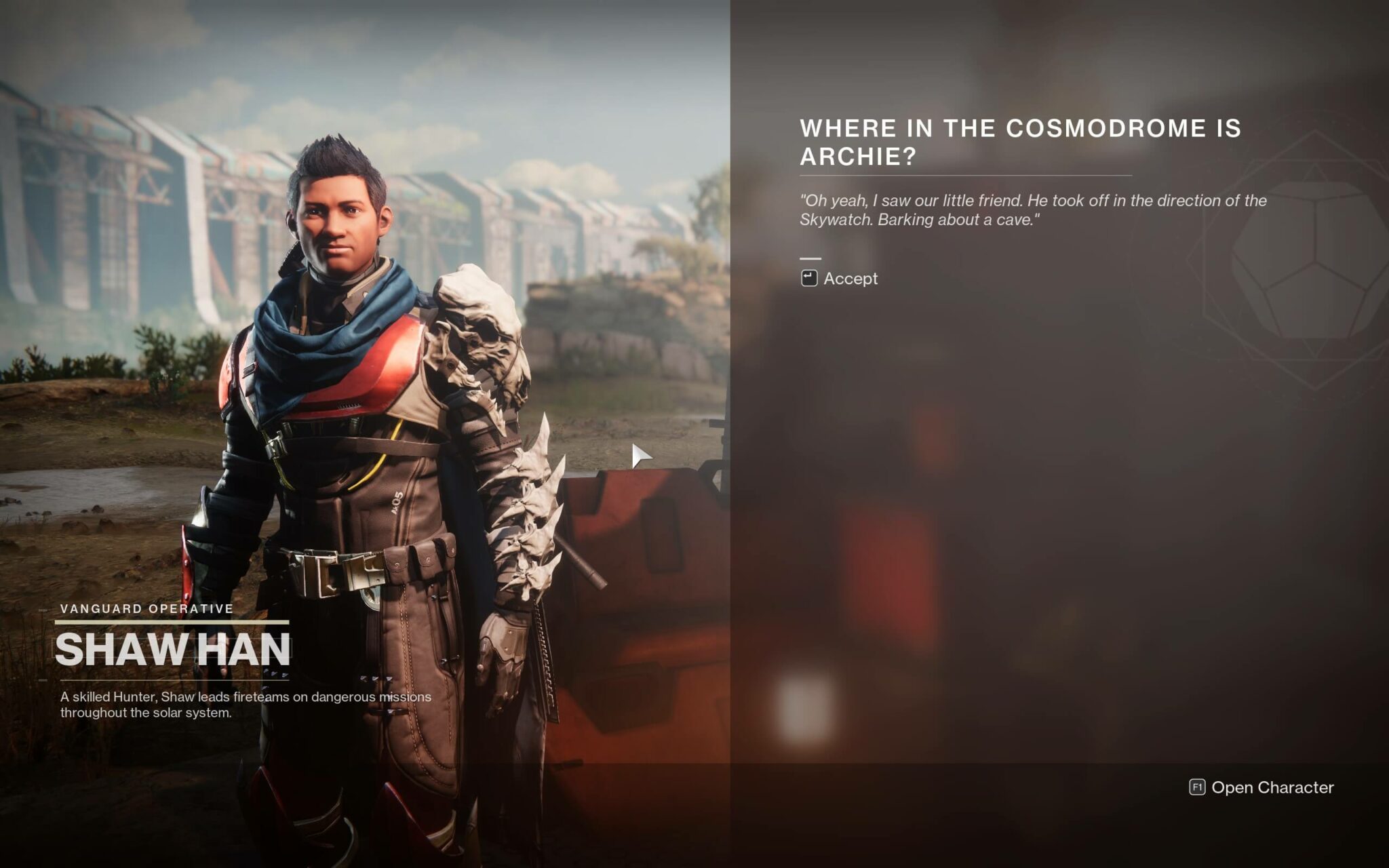 Destiny 2 Where Is Archie Quest Complete Guide