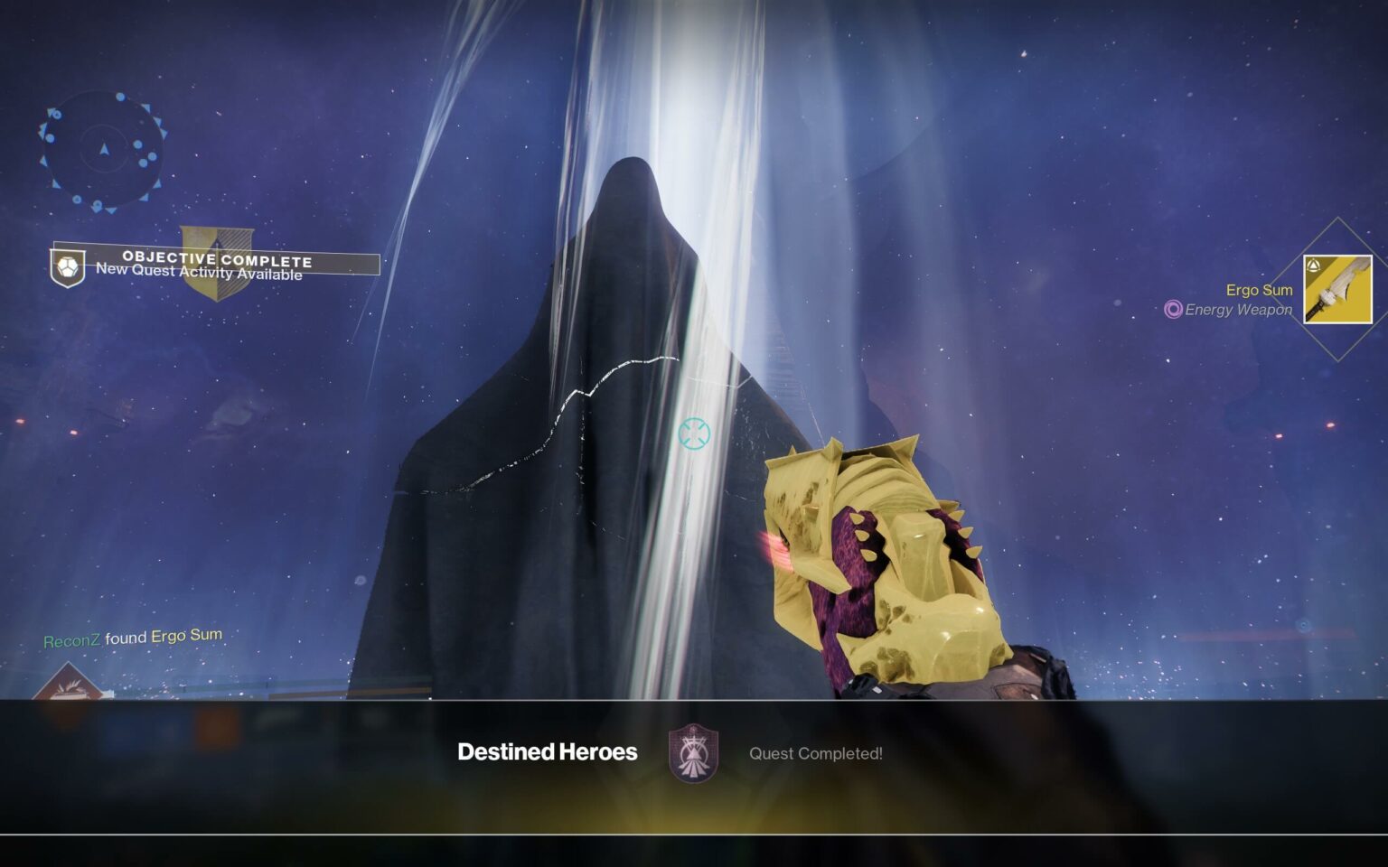 How To Get Ergo Sum Exotic Sword In Destiny 2 - Complete Guide